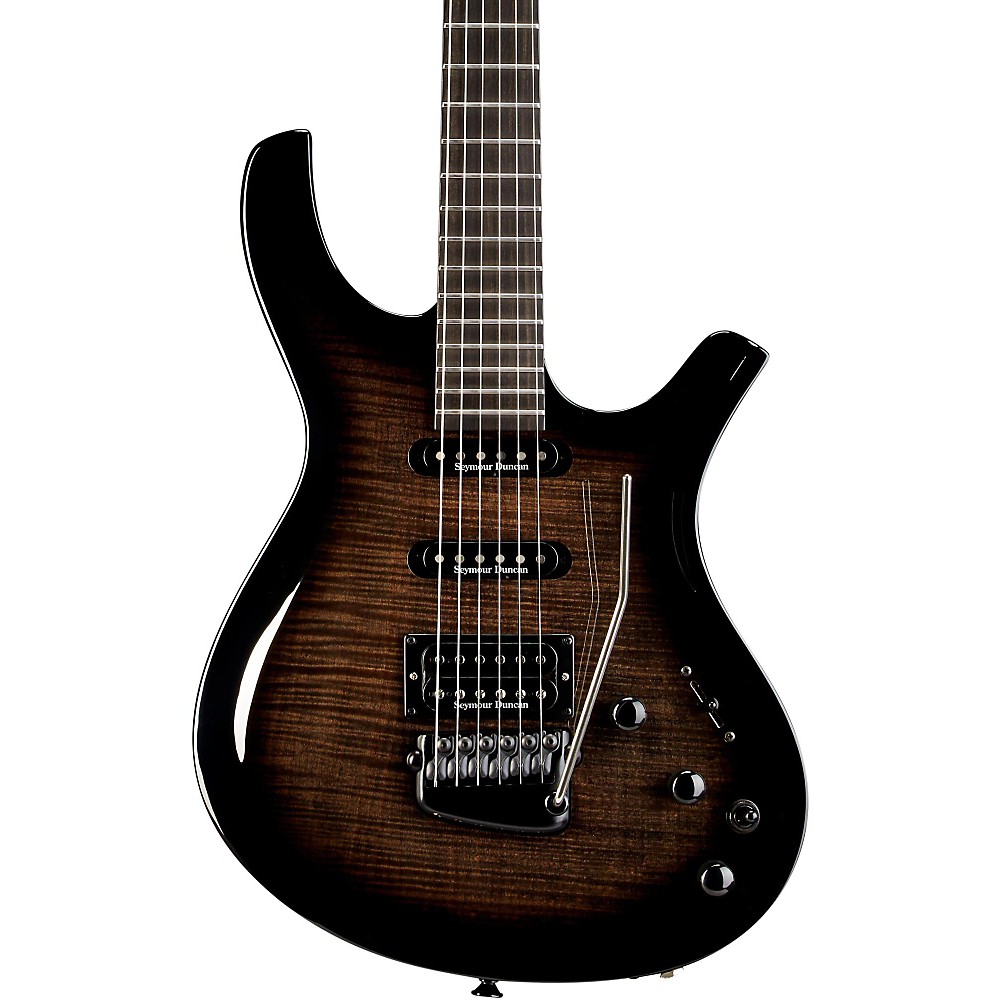 Parker Guitars Df724 Maxx Fly Flame Top W/ Seymour Duncans And Fishman ...