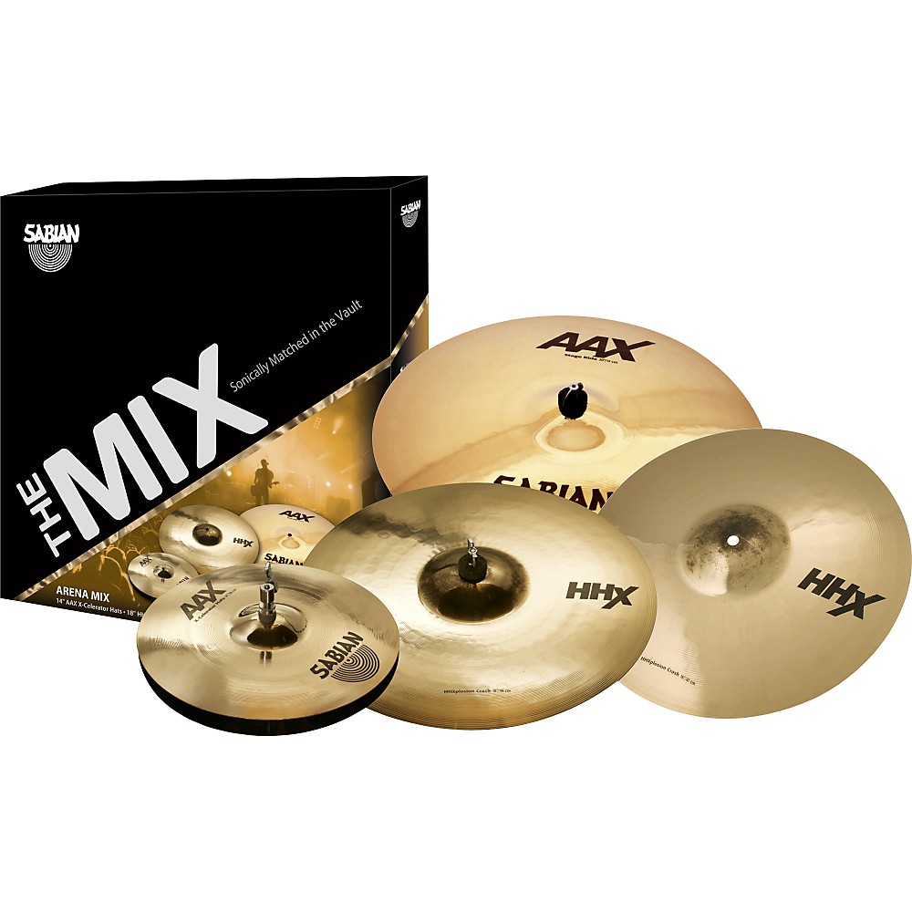 Sabian Aax/hhx Mix Cymbal Pack | Taglounge