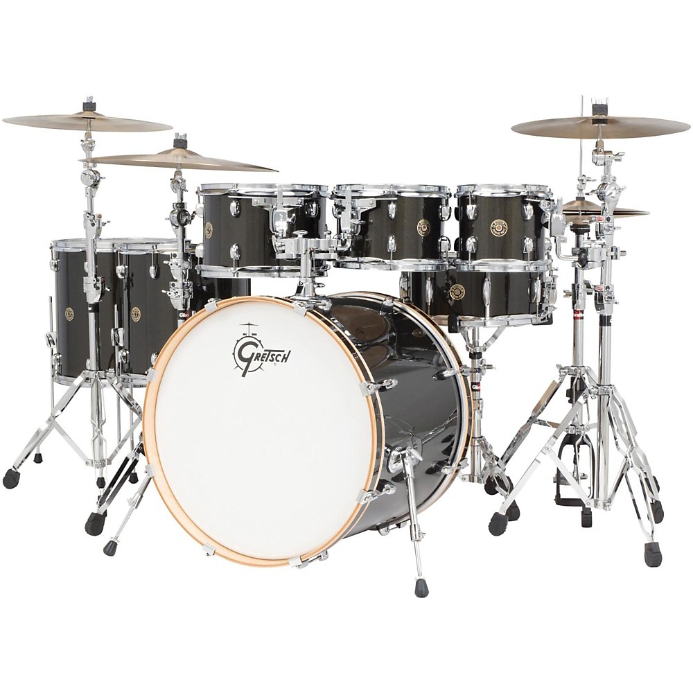 Gretsch Drums Catalina Maple 6-piece Shell Pack With Free 8″ Tom Black ...
