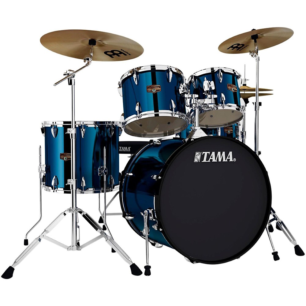 Tama Imperialstar 5-piece Drum Kit With Cymbals Midnight Blue – Tander